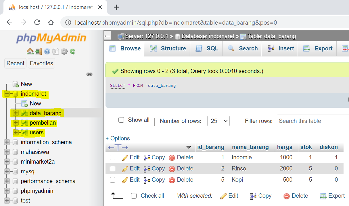 Membuat Aplikasi Migrasi Database Mysql Ke Mongodb Dengan Python Versi 2 Memanfaatkan Metadata