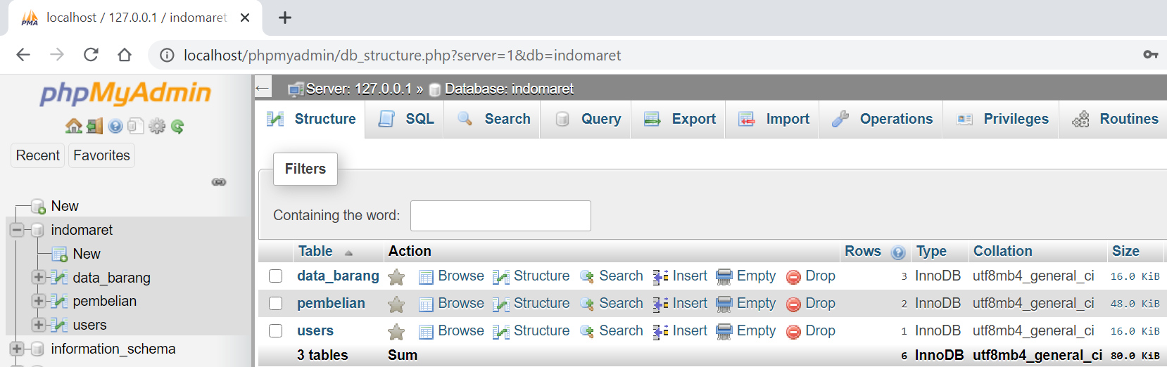 Membuat Aplikasi Migrasi Database Mysql Ke Mongodb Dengan Python Versi 2 Memanfaatkan Metadata